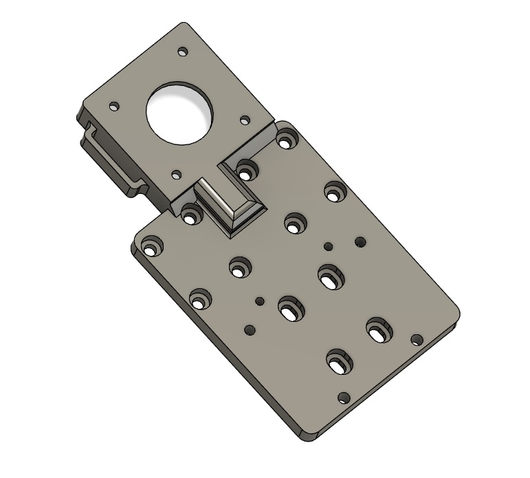 Mouning plate for Voron Stealthburner on Anet A8 por majstro ...