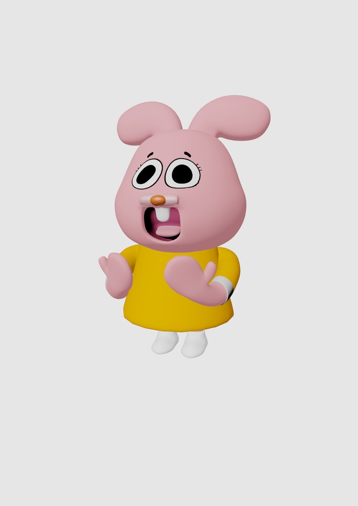 Anais from The Amazing World of Gumball by perridan | Download free STL ...