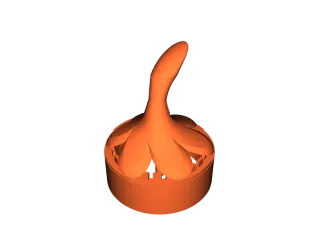 fruit du demon magma by printer42 | Download free STL model ...