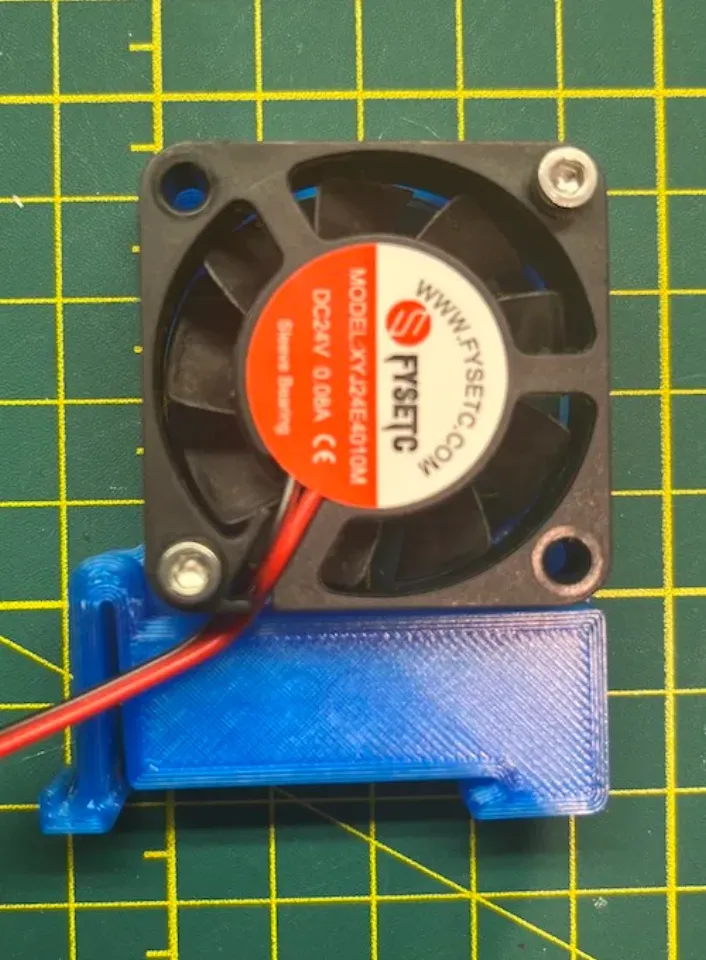 4010 Fan DIN Mount by James | Download free STL model | Printables.com