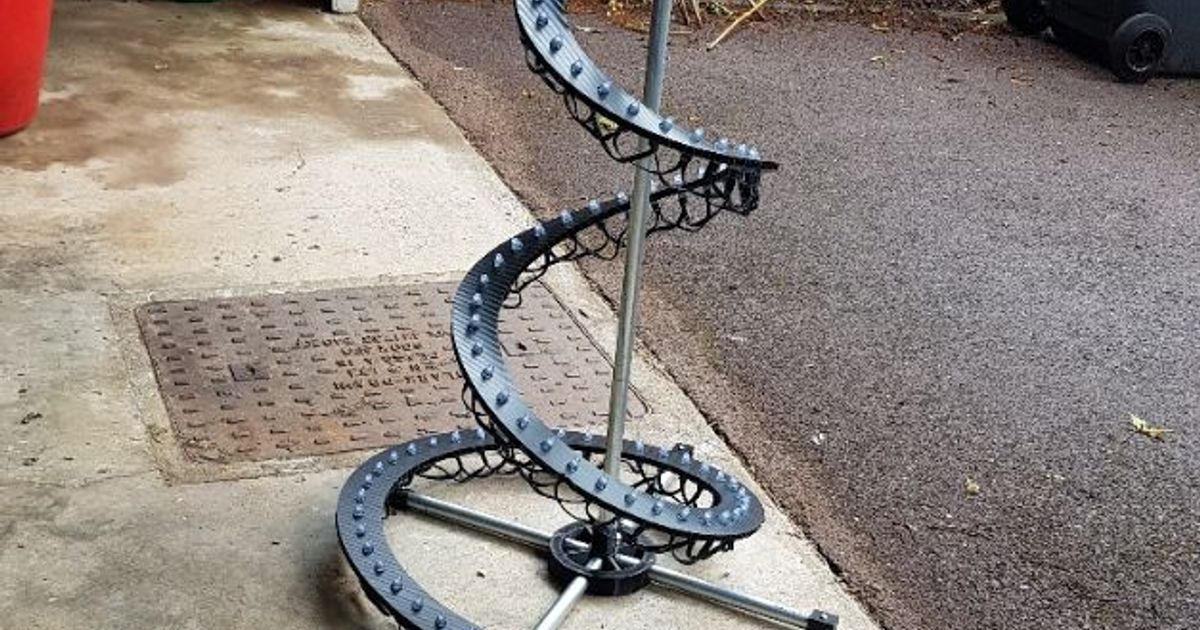 Base for Gilbert Engineering Spiral Tree by Adam | Download free STL ...