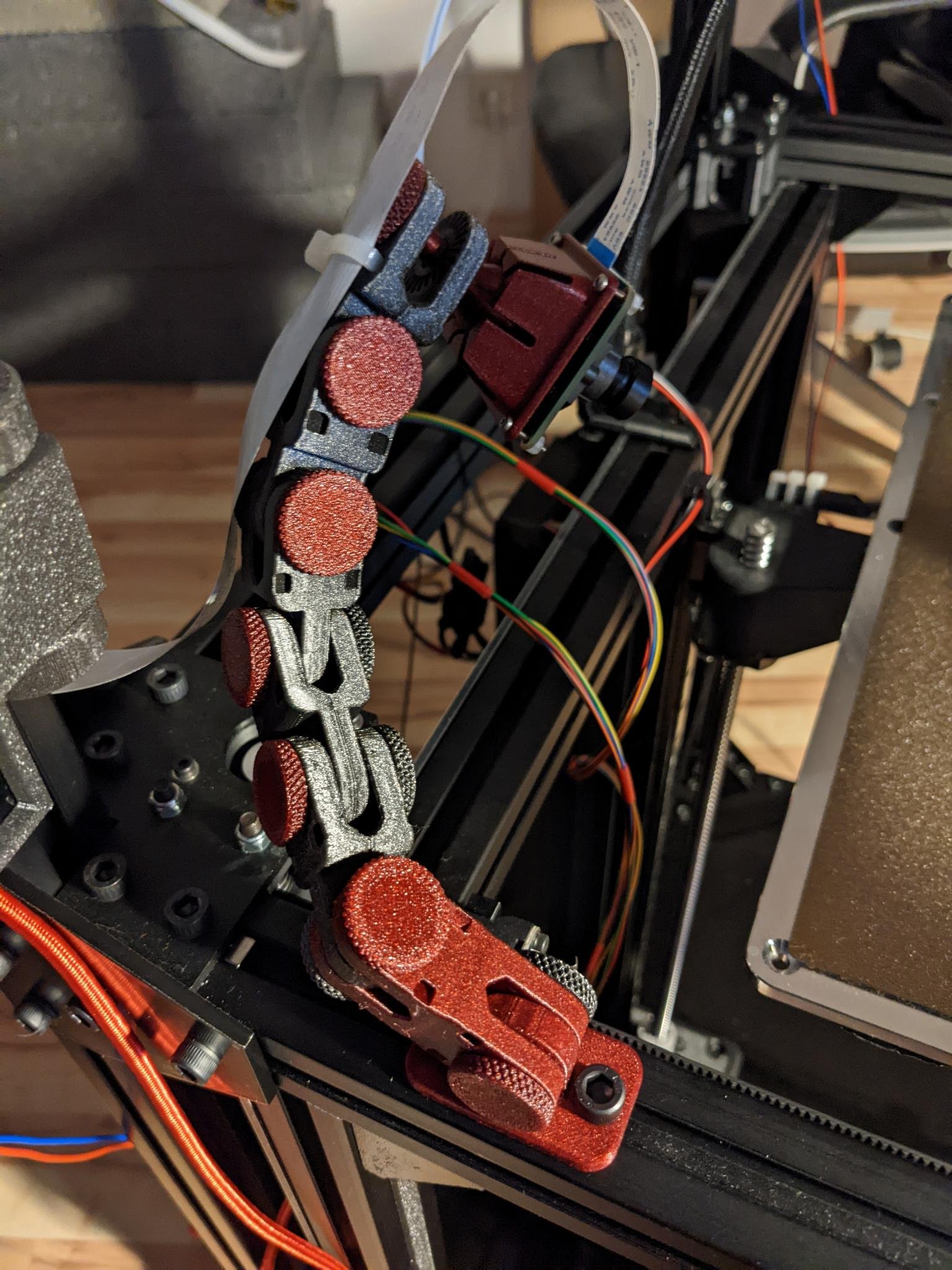 3030 Extrusion mount for Articulating Raspberry Pi Camera Mount by ...