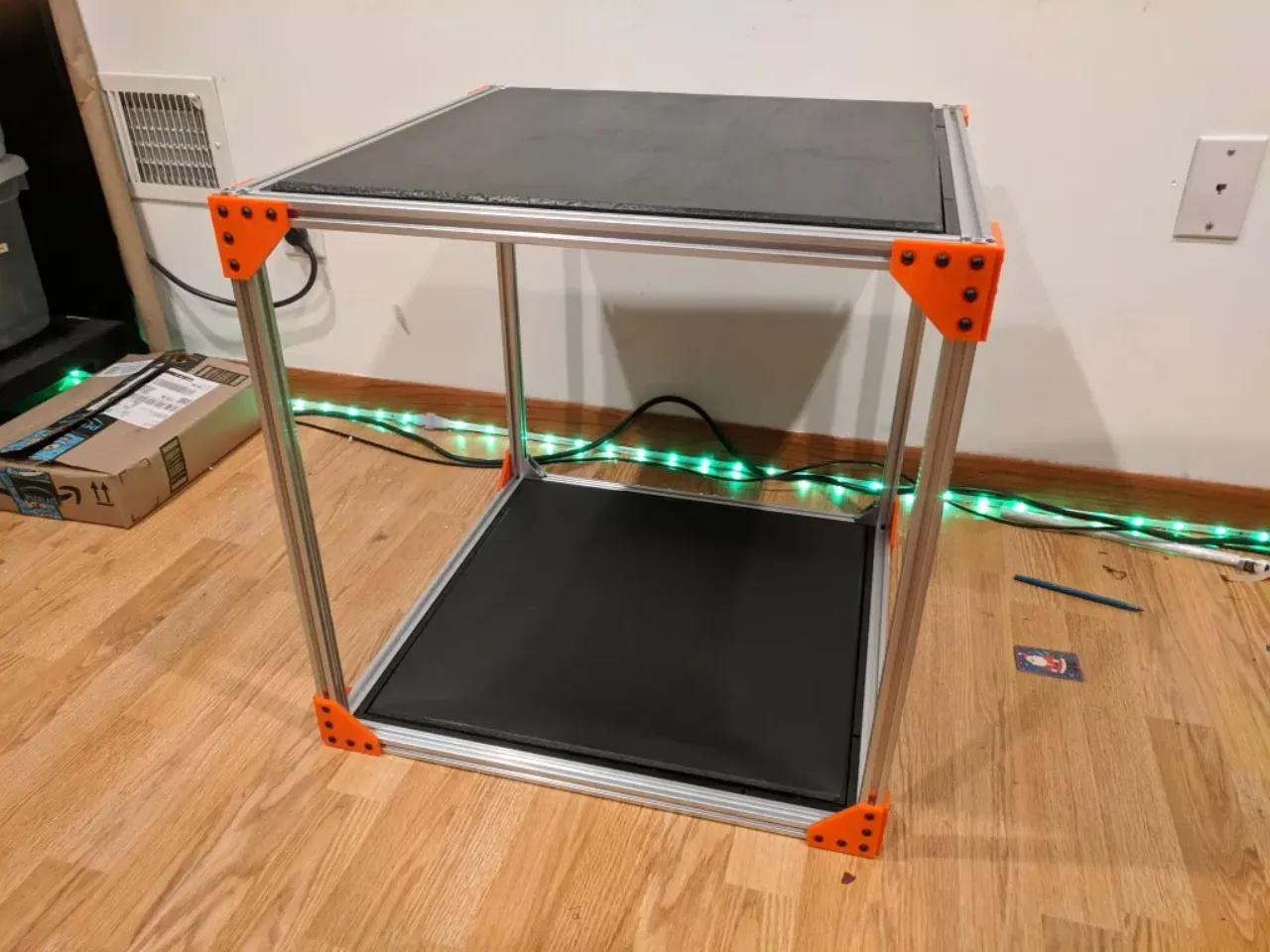 Shelf for 2020 Aluminum Extrusion by chking | Download free STL model ...