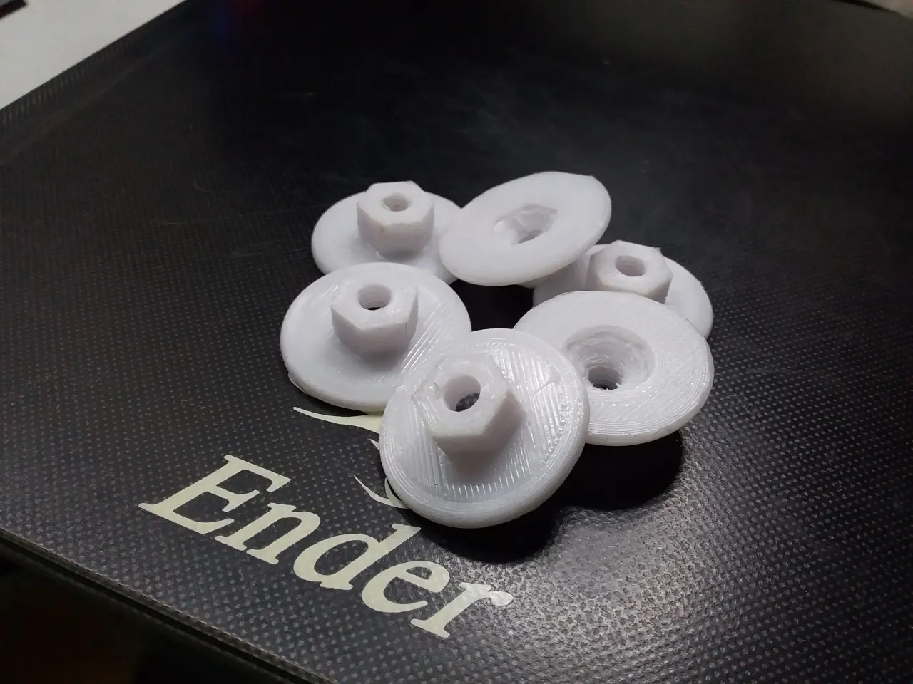 M6 Under body Panel Nut 12mm Hex 30mm dia by Mark | Download free STL ...