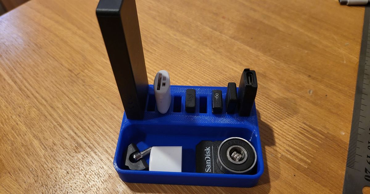 USB Tray by Watkinscl | Download free STL model | Printables.com
