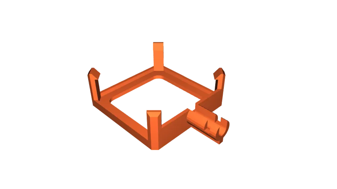 MK3s X-Axis Motor Strain Relief by keeganite | Download free STL model ...