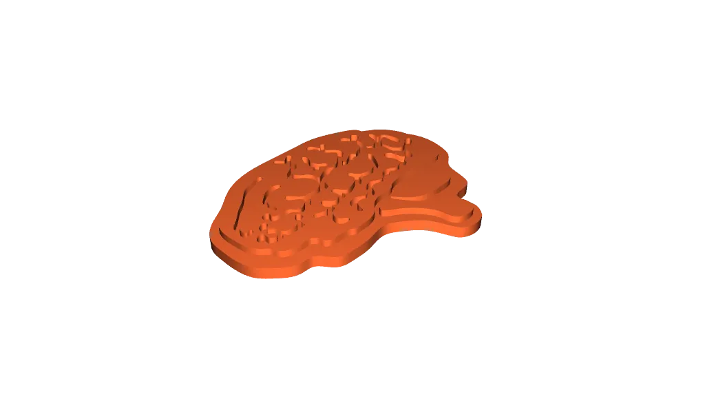 Brain Paperweight by Staitz | Download free STL model | Printables.com
