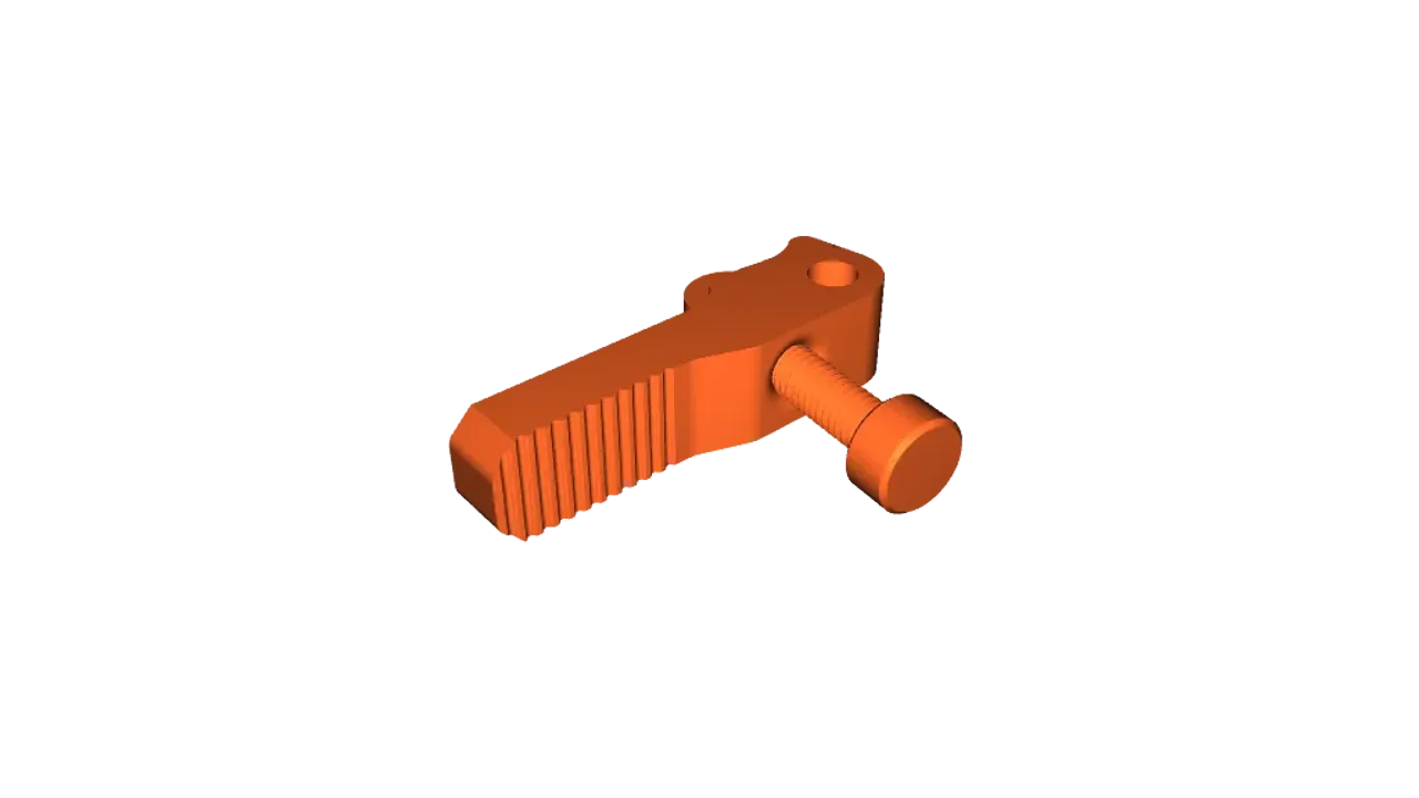 Ender 3 Extruder Lever by GlamGadget | Download free STL model ...