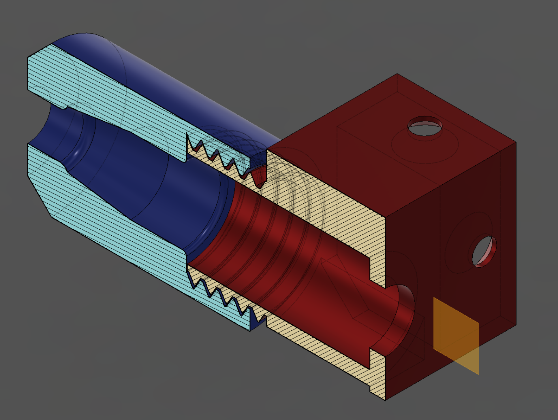 under desk jack 3.5 mount by Rayn | Download free STL model ...