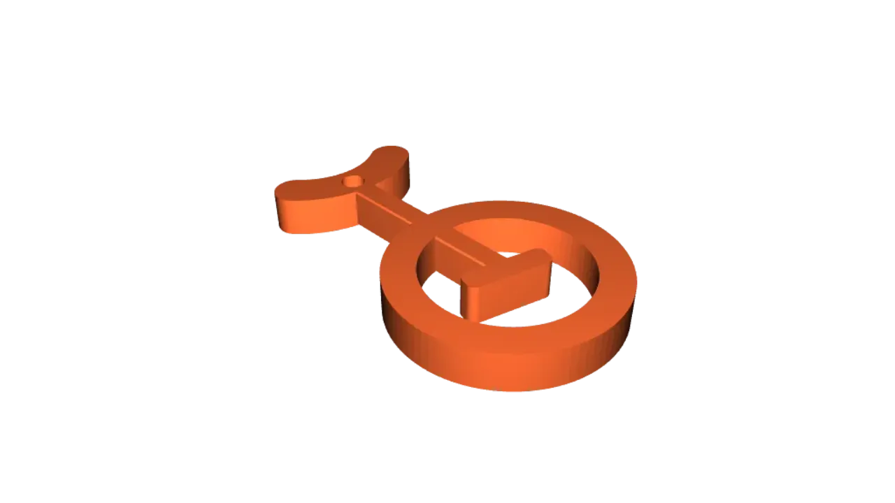 Unicycle keychain by ClarasLittleArtworks | Download free STL model ...