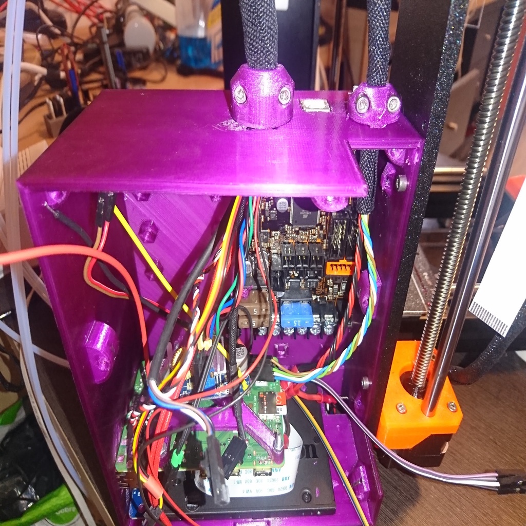 Prusa MK3S Einsy Rambo Raspberry PI 4 with 2,5" SSD by kiklhorn | Download free STL model ...