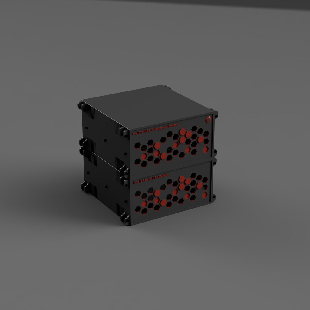 Mini ITX Modular NAS - PSU Module par TooManySecrets | Téléchargez ...