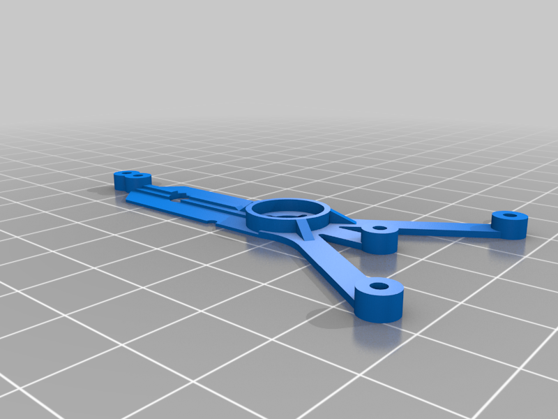 whoop canopy 2mm screws by HandsomePotato | Download free STL model ...