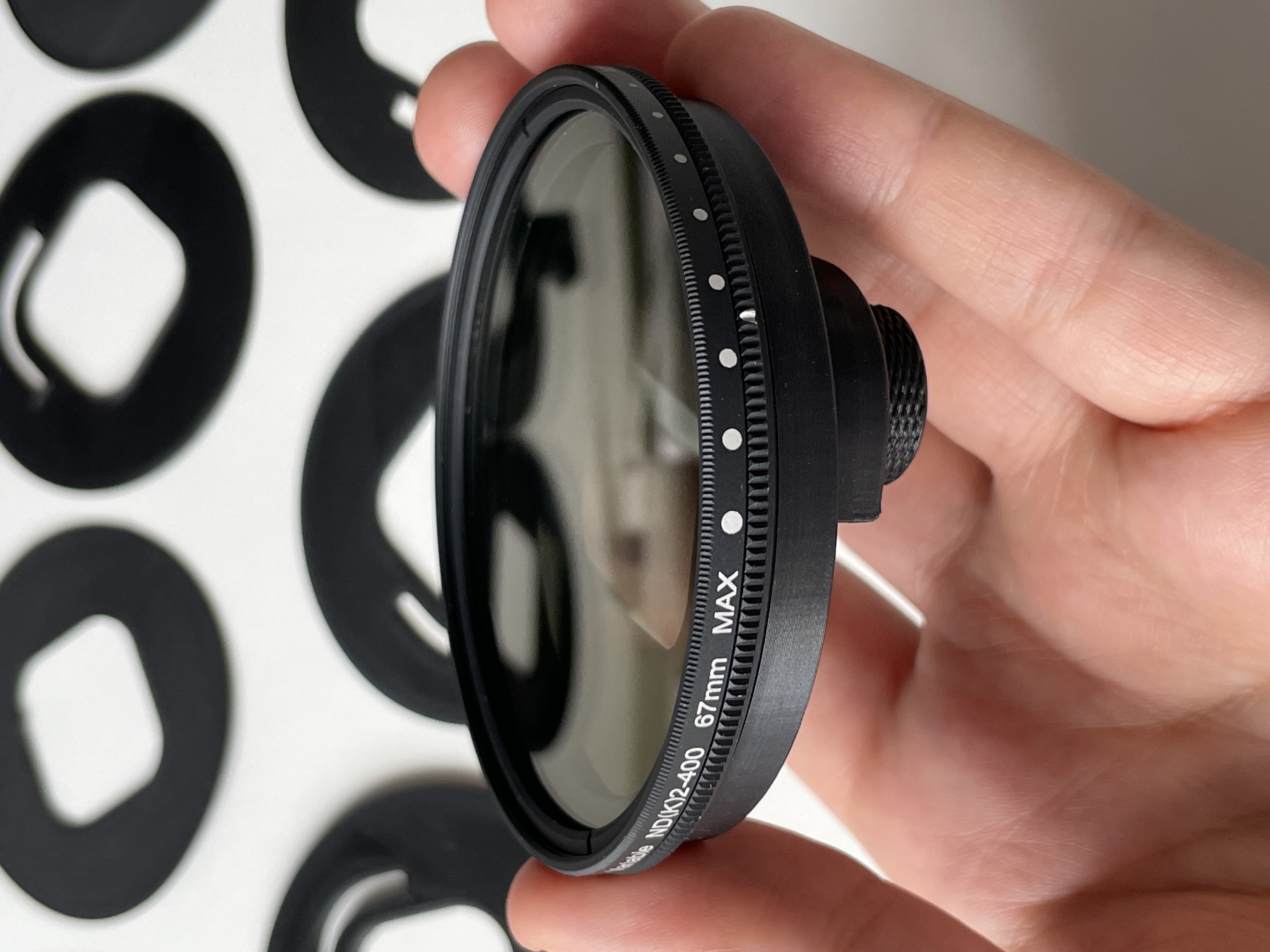 iPhone 12 Lens Filter Mount by steffenbew | Download free STL model ...