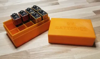 9v Battery Box by rebeltaz | Download free STL model | Printables.com