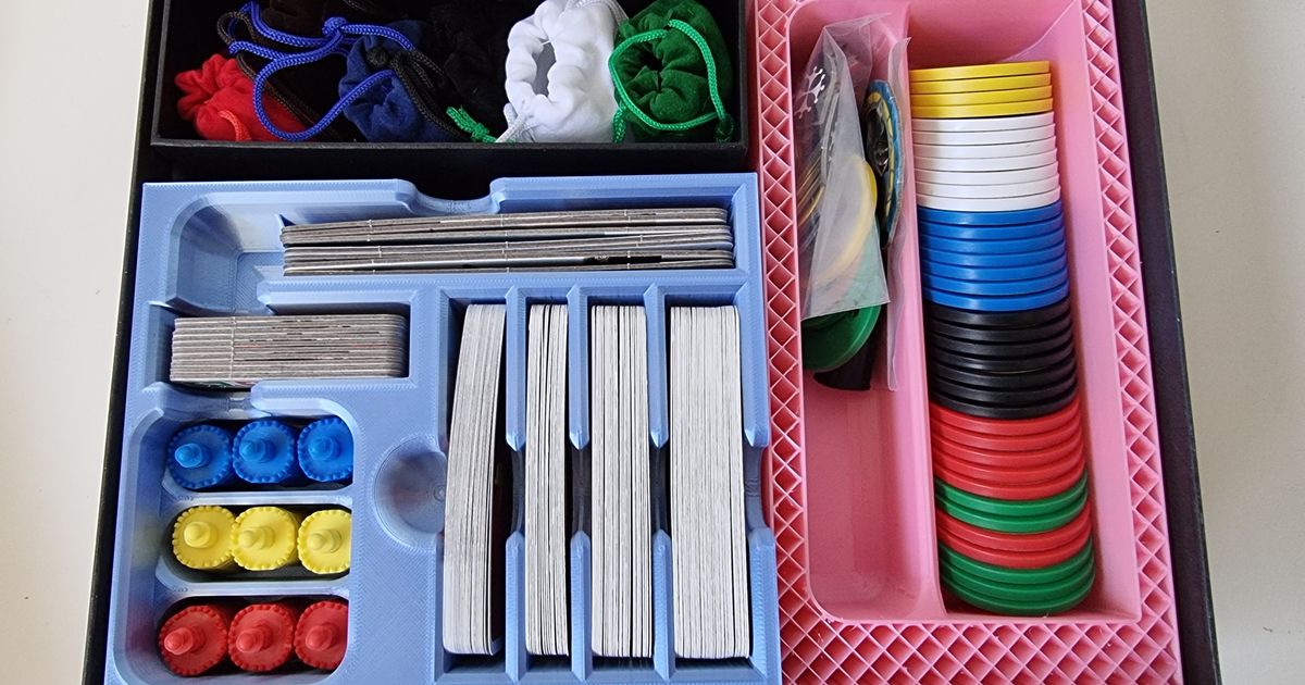 Splendor Storage Inserts by Unknownkwita | Download free STL model ...