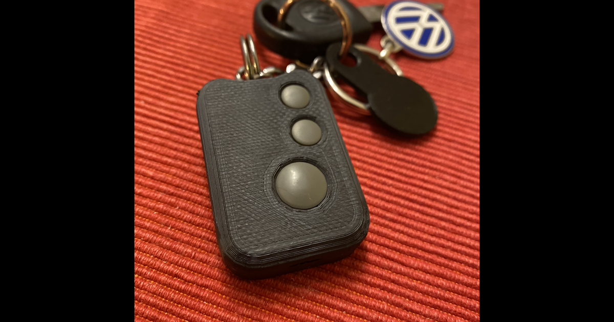 Car key replacement Cover by sash | Download free STL model ...