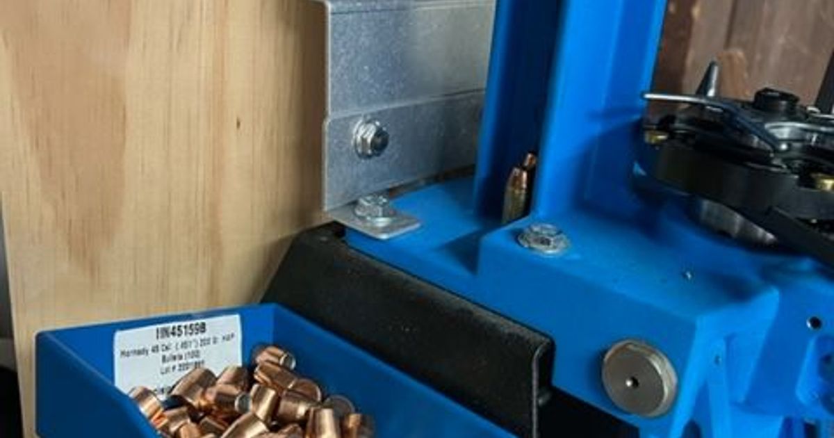 Dillon Strong Mount Bullet Tray by Steve | Download free STL model ...