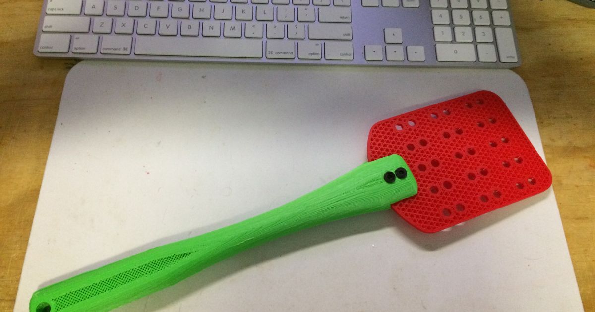 Fly Swatter by Thomllama | Download free STL model | Printables.com