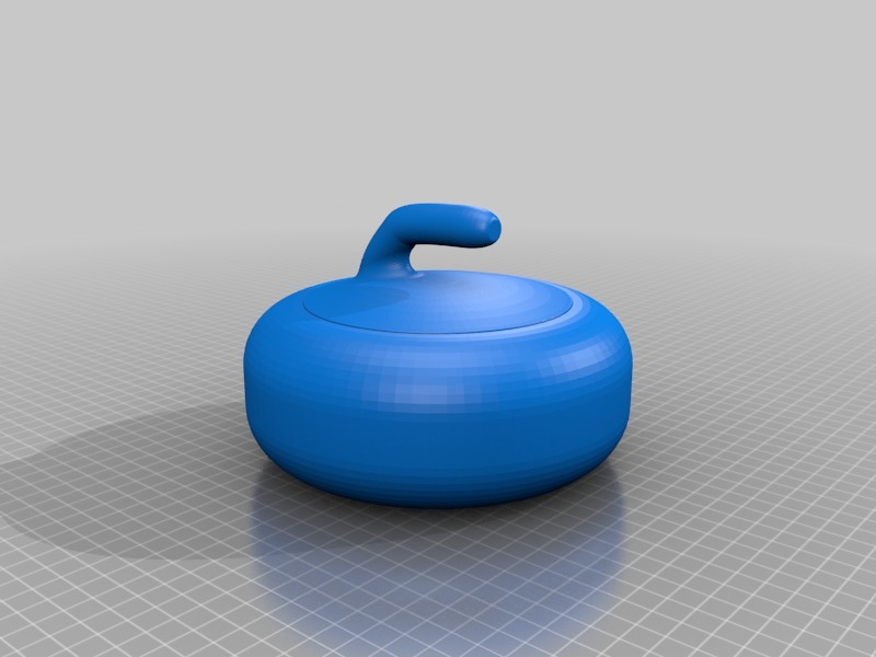 Curling Rock Party Lights by lllloydo | Download free STL model ...