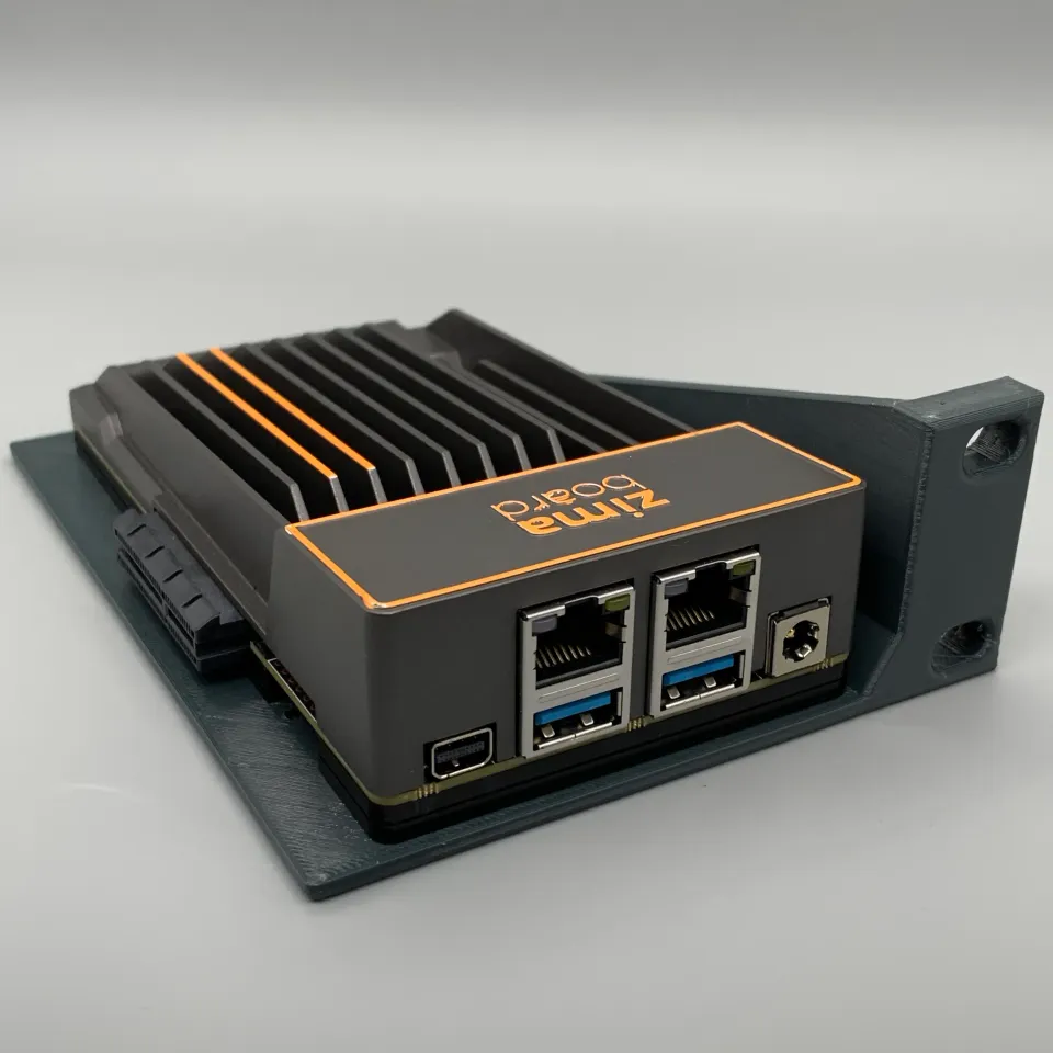 ZimaBoard 1U Rack Mount with optional SSD Mounting by MartinRowan ...