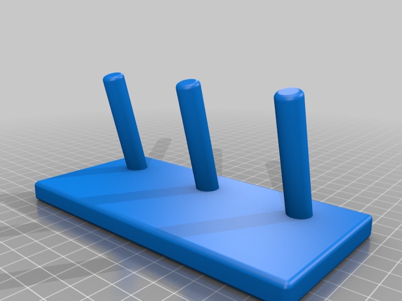 Triple tin whistle stand by lllloydo | Download free STL model ...