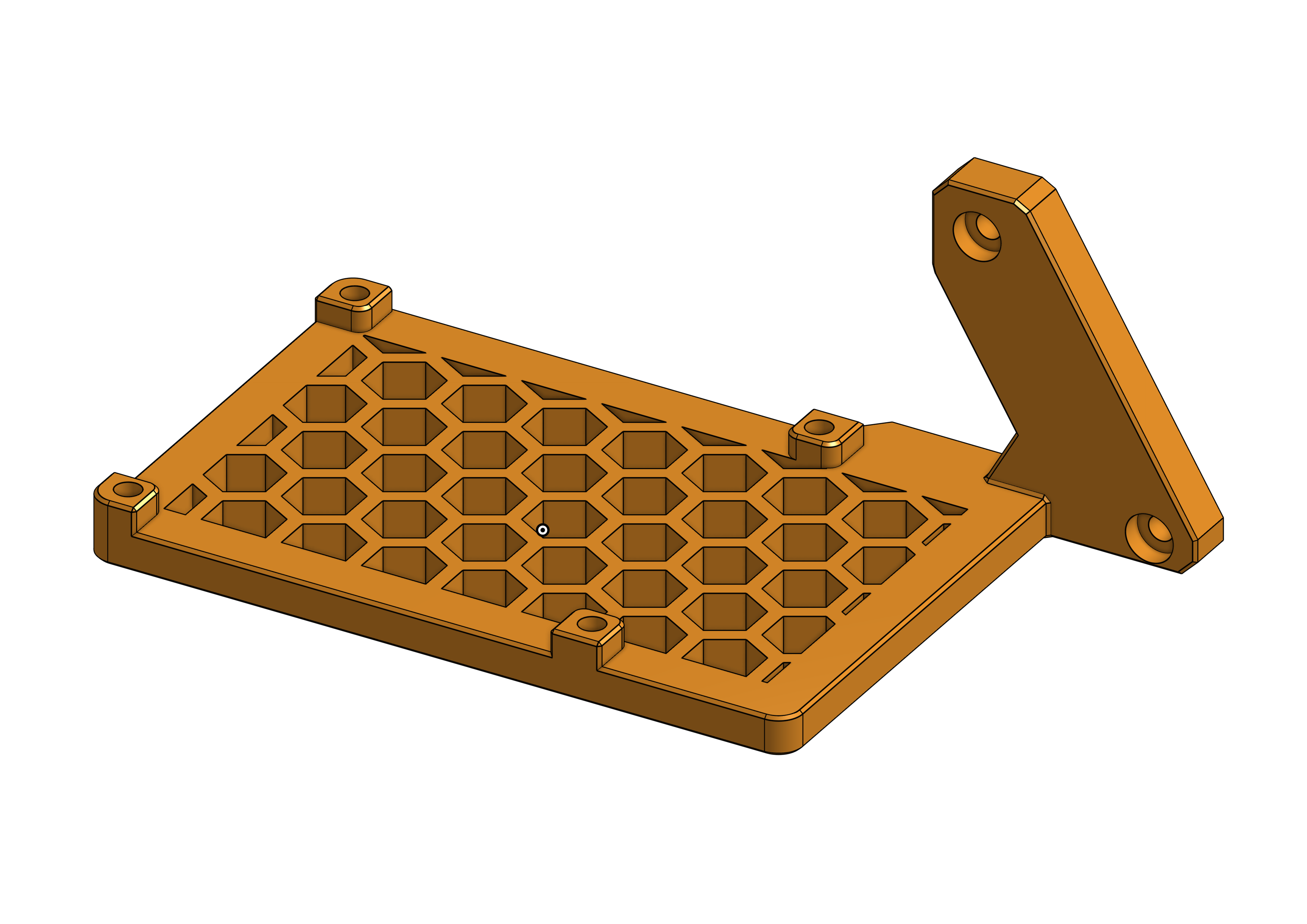 Armor Case Raspberry Pi Mount for Original Prusa MK3S+ Frame by 6d6178 ...