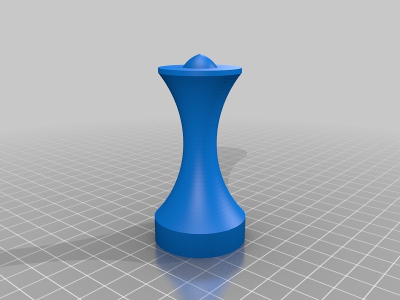 Modern, Simplistic Chess Set by TheCase | Download free STL model ...
