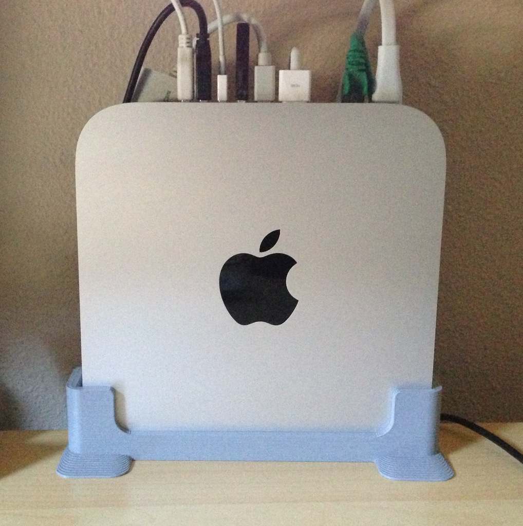 Vertical Stand for Mac Mini (mid-2010+) by TheCase | Download free STL ...