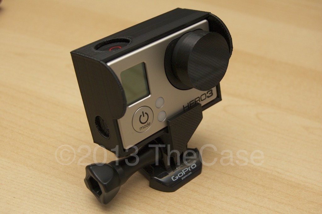 GoPro Hero3 Frame - Improved by TheCase | Download free STL model ...