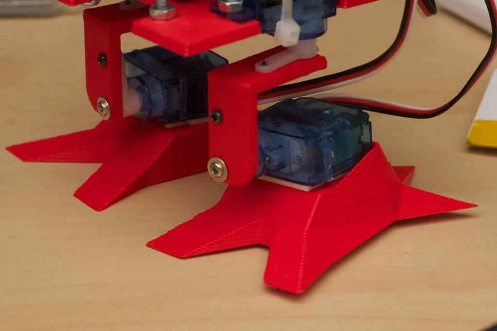 Arduped 'mech' feet by TheCase | Download free STL model | Printables.com