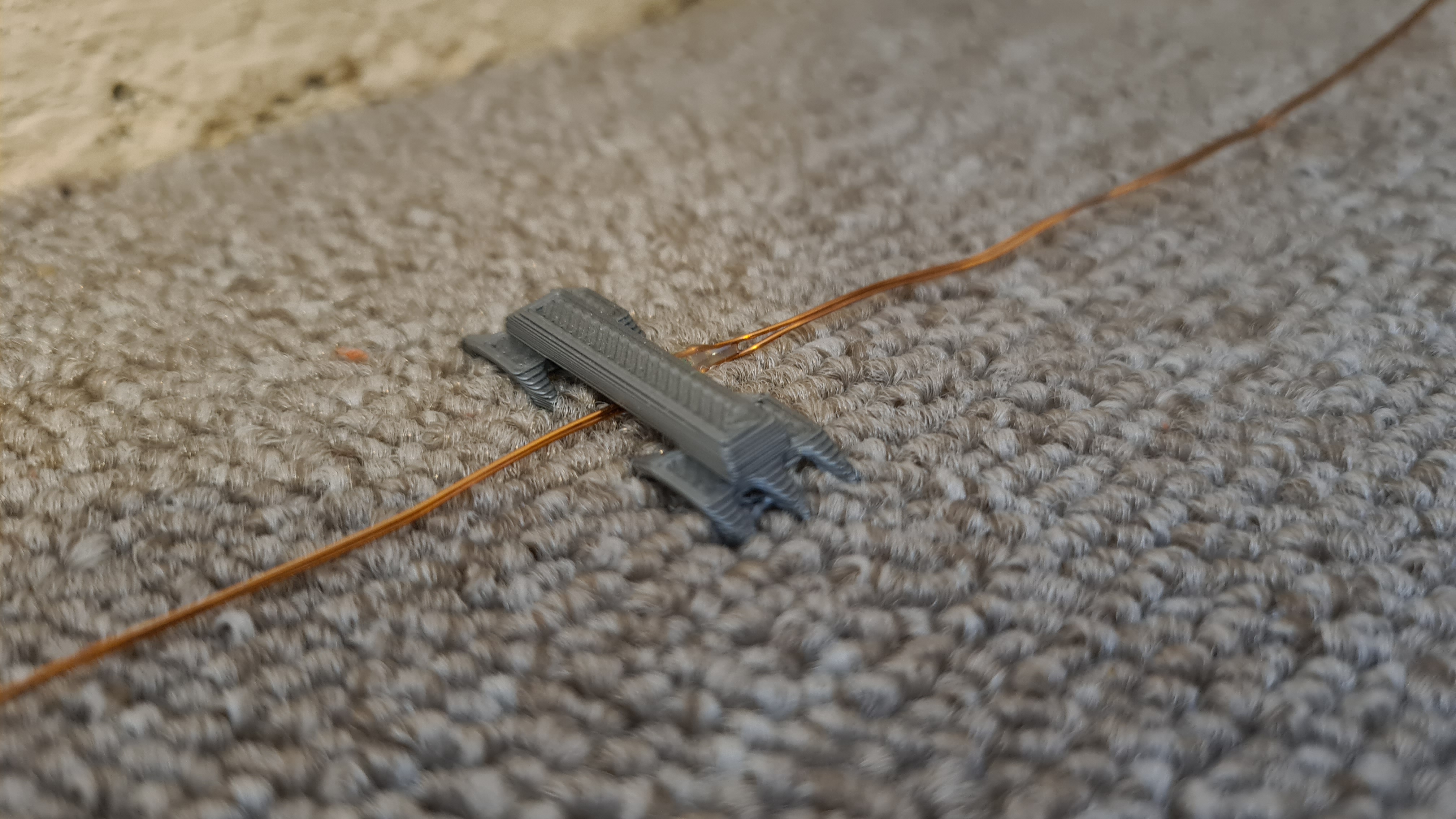 Carpet Cable Holder by Mrkvozrout | Download free STL model ...