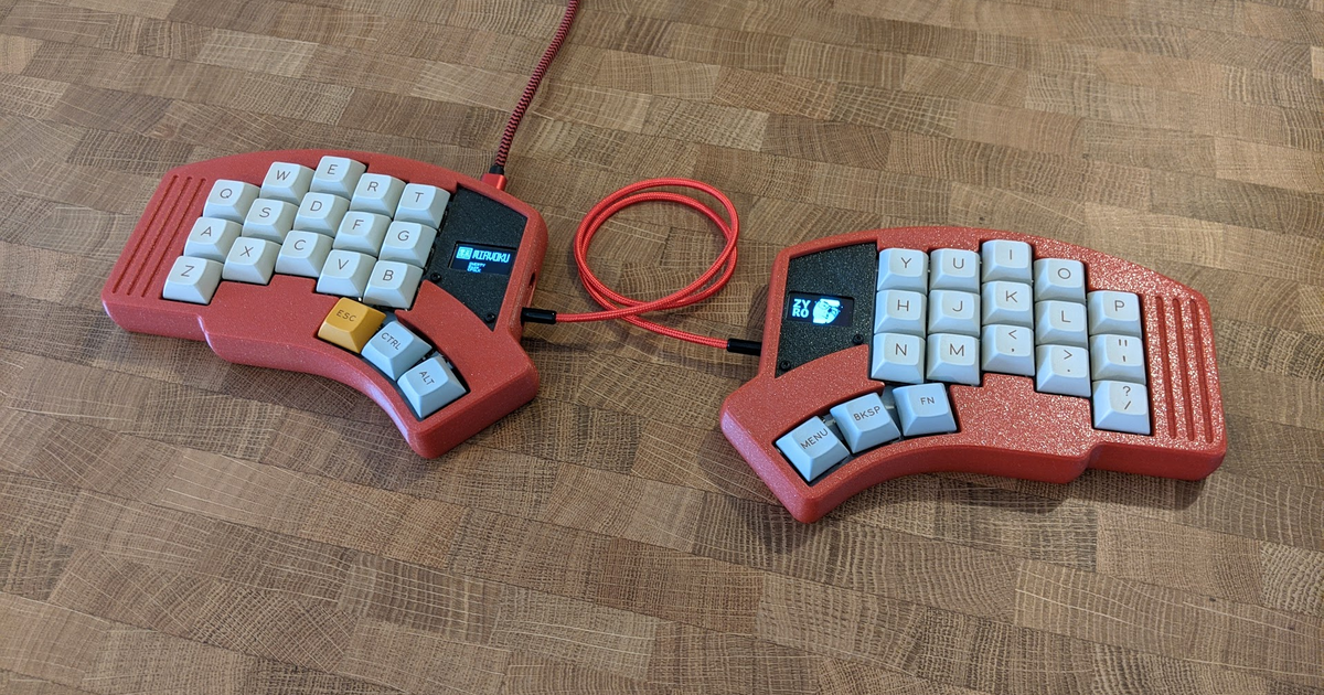 36 keys Kyria Case by Druz | Download free STL model | Printables.com