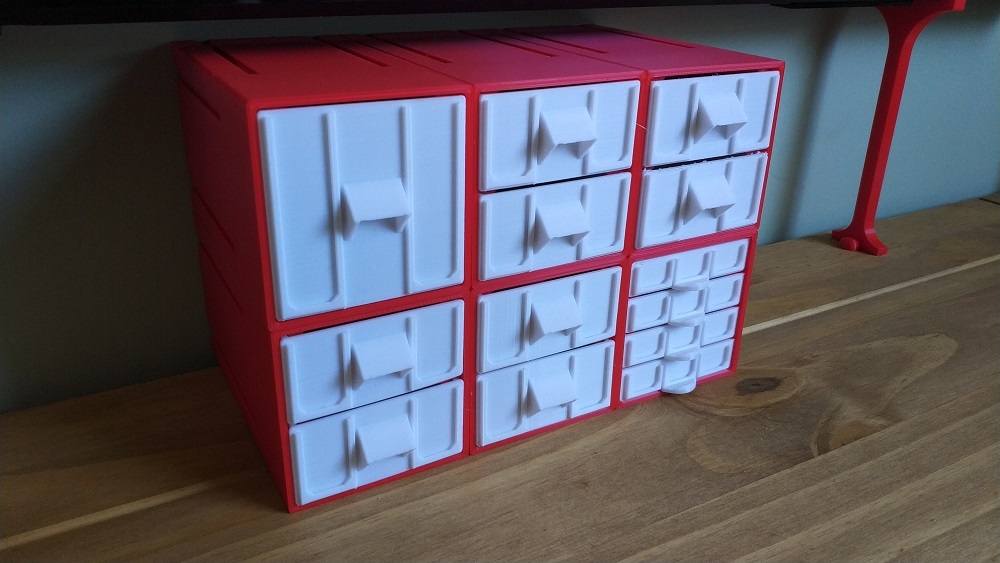 Modular Storage Box - Additional Drawer and Box Configurations by ...