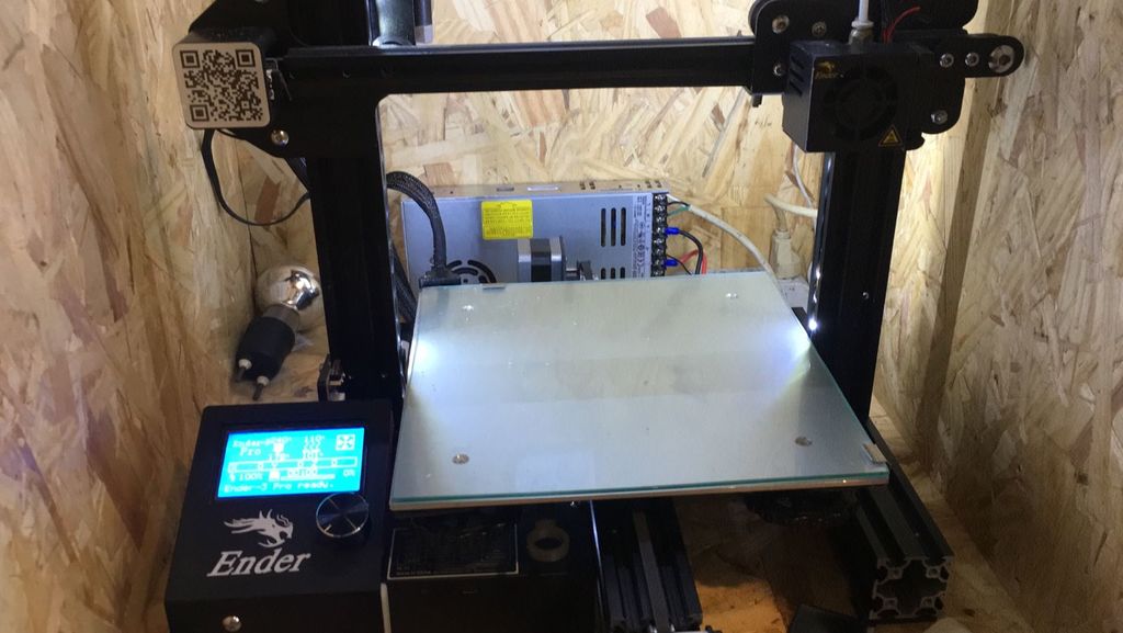 Ender 3 Left Hand Screen Bracket - Short by 3DMentes | Download free ...