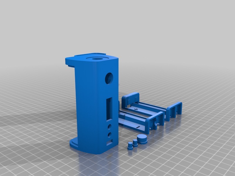 SX350j Dual 18650 Box Mod by 3DMentes | Download free STL model ...