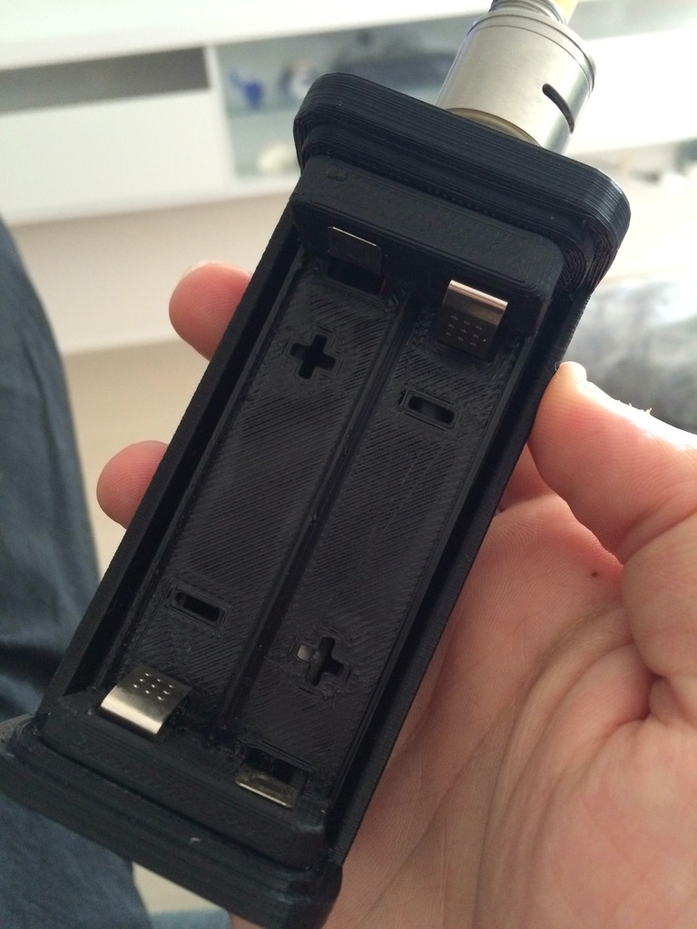 SX350j Dual 18650 Box Mod by 3DMentes | Download free STL model ...