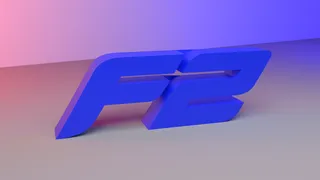 Formula 1 Logo - 3D Freestanding F1 Logo by Vector3dArt | Download free ...