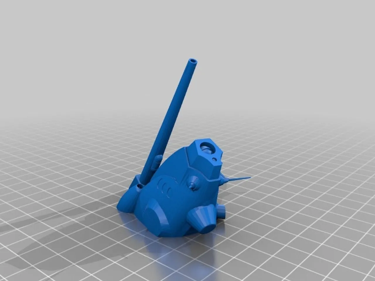 Robotech Zentradi Officer Pod by Al Mon | Download free STL model ...