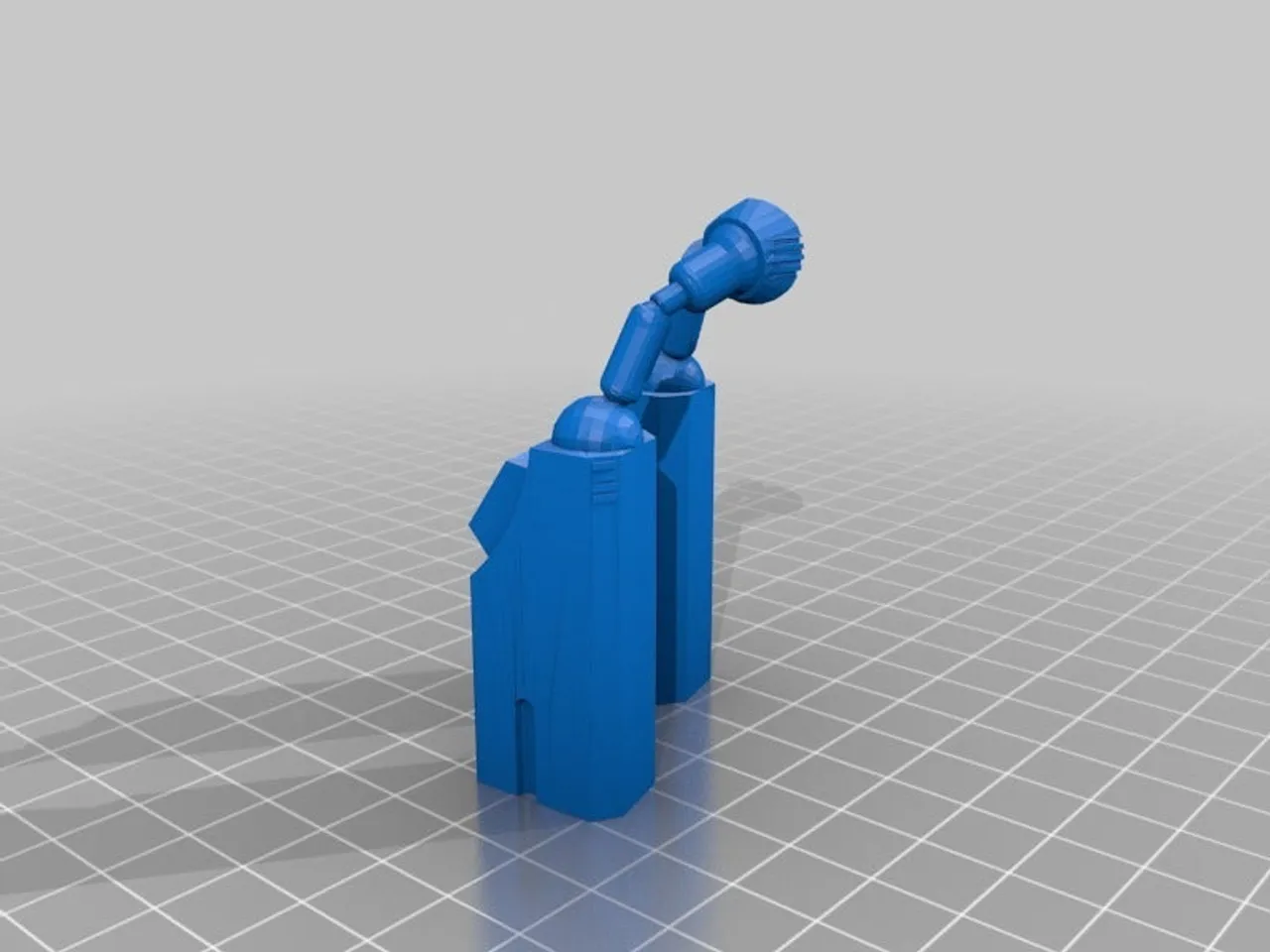 Robotech Zentradi Officer Pod by Al Mon | Download free STL model ...