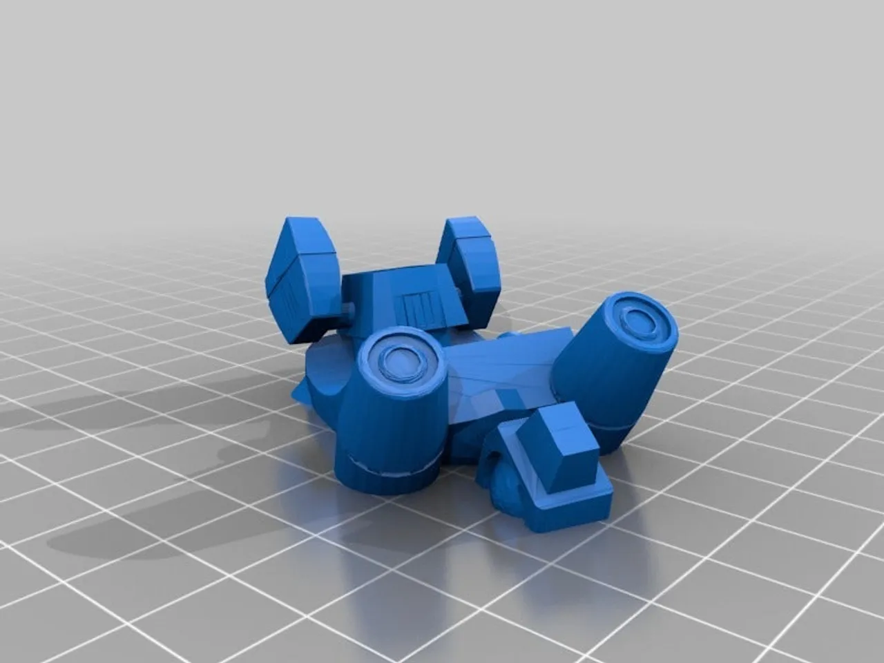 Robotech Zentradi Officer Pod by Al Mon | Download free STL model ...