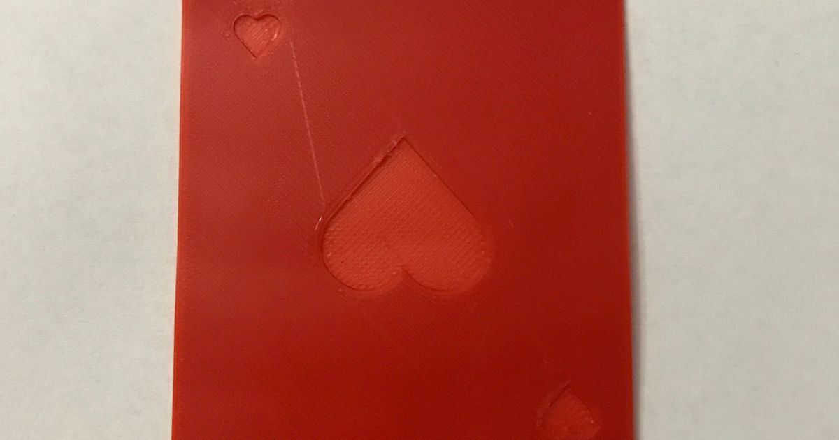 Playing Cards by Fidget Designs | Download free STL model | Printables.com