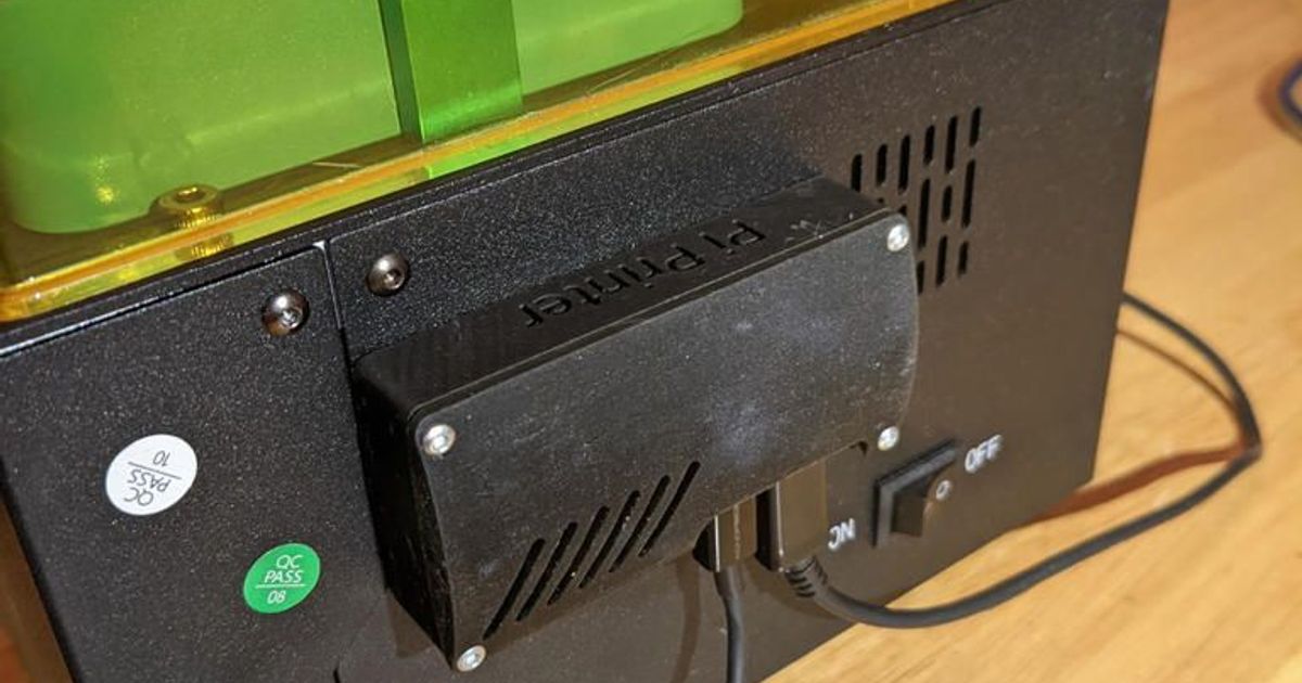 Raspberry Pi Zero W 3D Printer case by HawkCraft | Download free STL ...