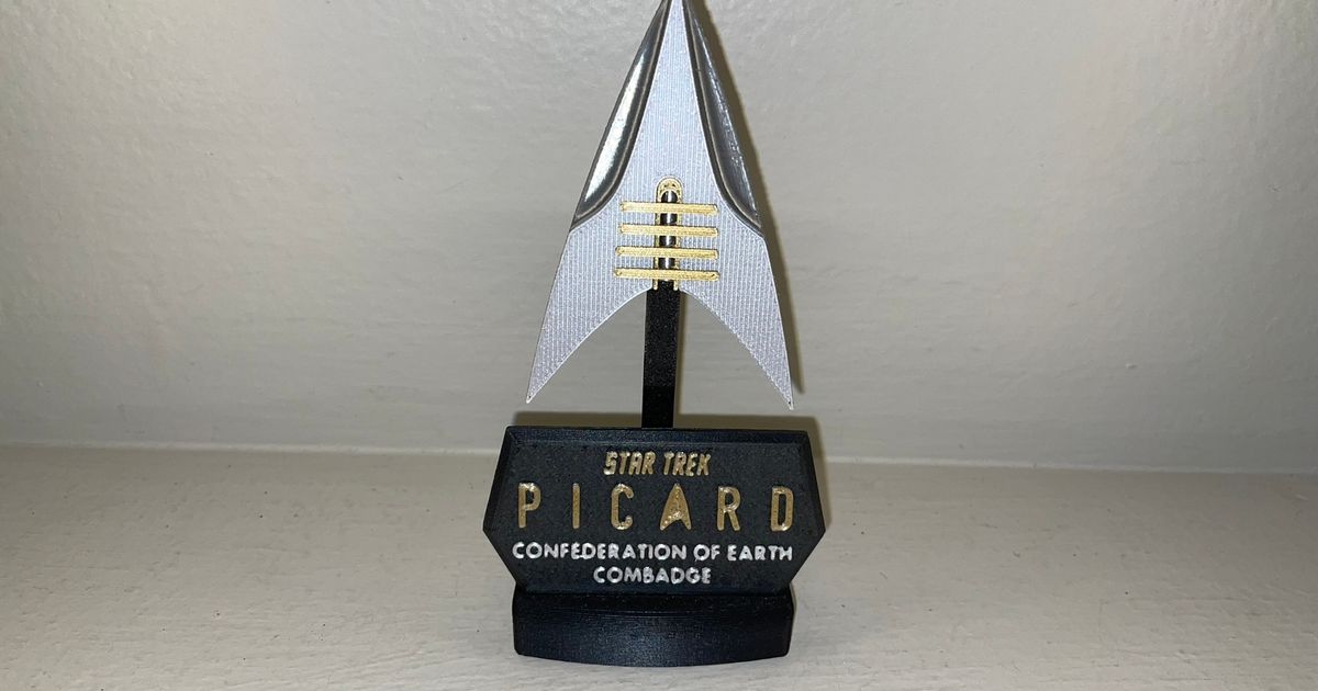 Star Trek: Picard Confederation Combadge by 𝗨𝗻𝗶𝗺𝗮𝘁𝗿𝗶𝘅𝗥𝗲𝗱🪐🌠 | Download ...