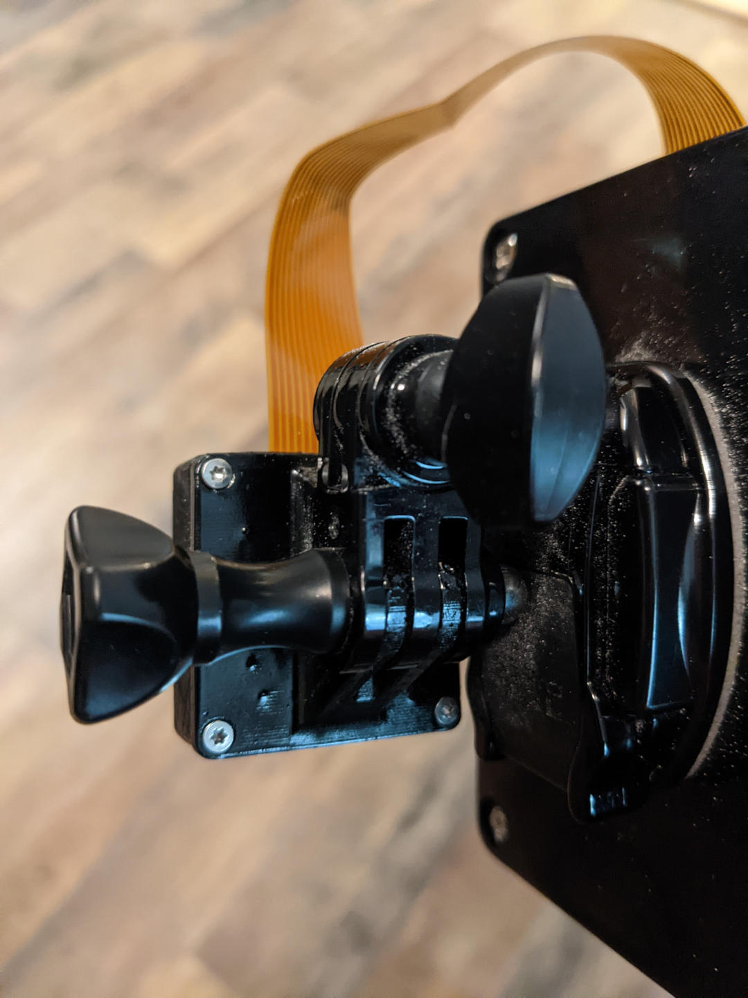 Raspberry Pi Camera Go Pro Mount by HawkCraft | Download free STL model ...