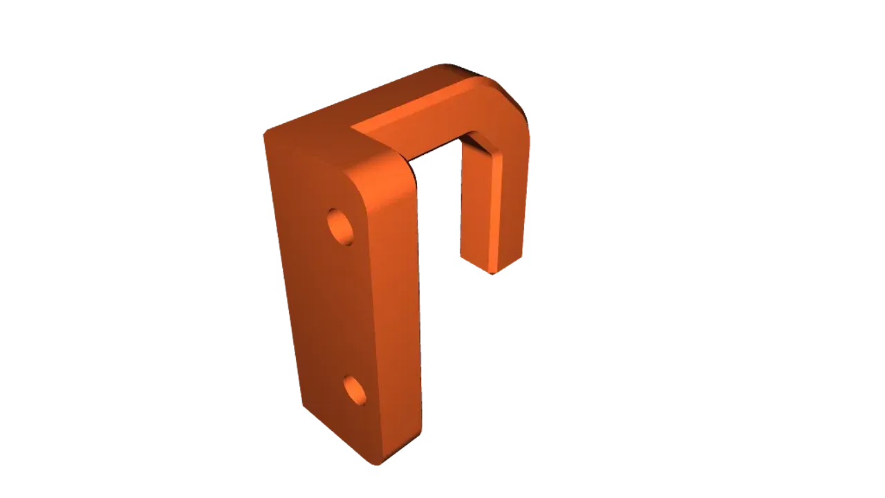 Open Cable Management Hook by Unknownkwita | Download free STL model ...