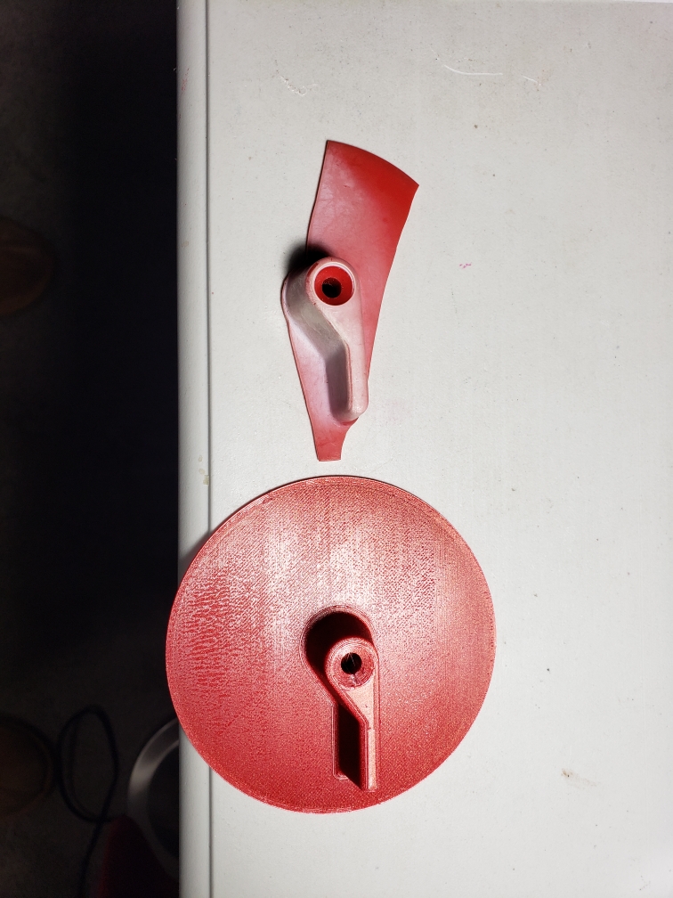 1986 - 1989 TRX Foreman/Fourtrax Reserve Fuel Tank Lever by afp316 ...