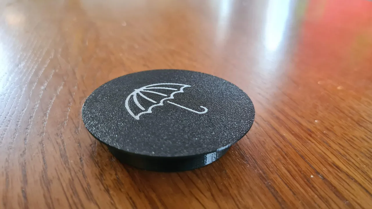 Table hole cover, dualcolor by Lukynz | Download free STL model ...