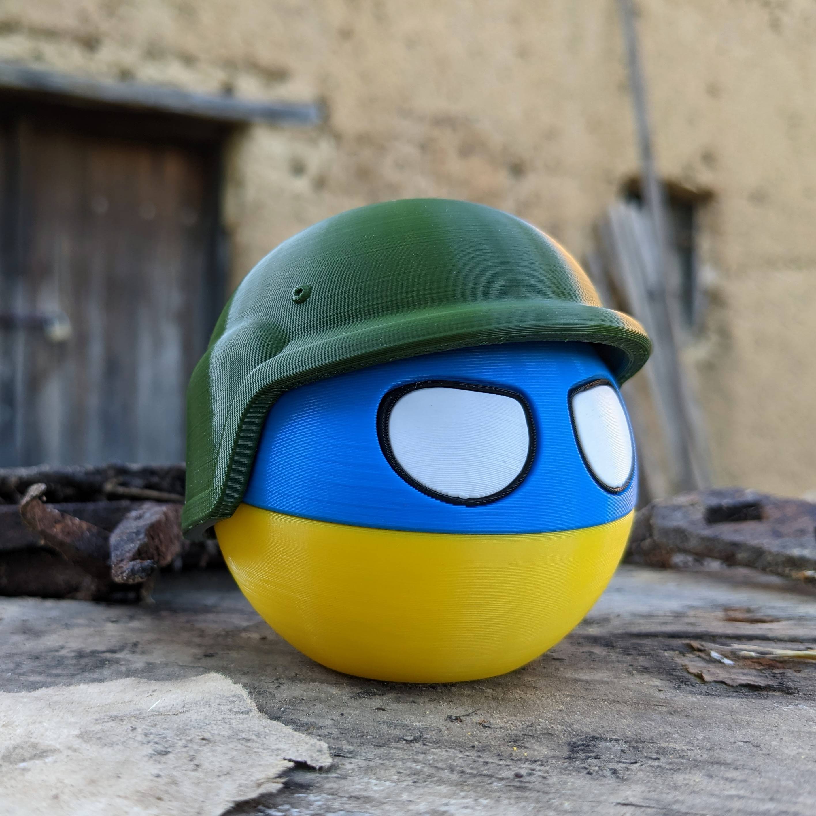 Ukraineball by Daniel Josvai | Download free STL model | Printables.com