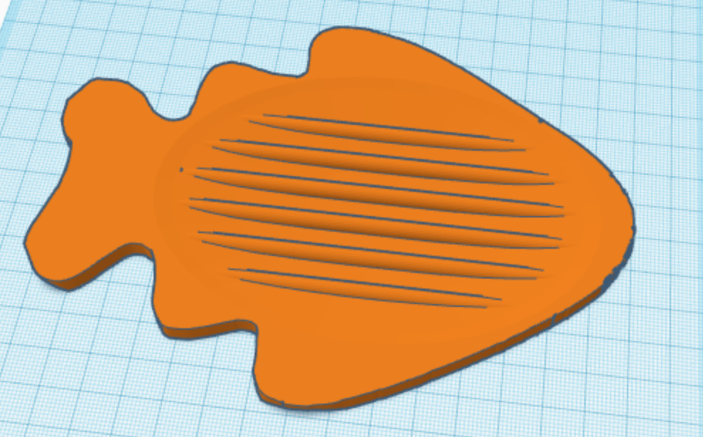 simple fish dish (Soap) by tony | Download free STL model | Printables.com